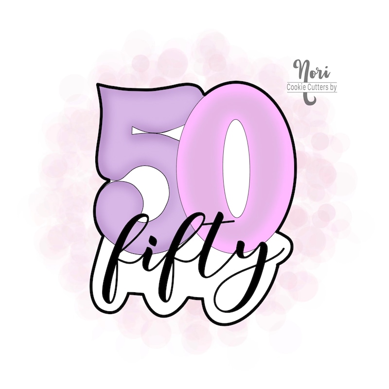 50th Birthday Cookies - Etsy