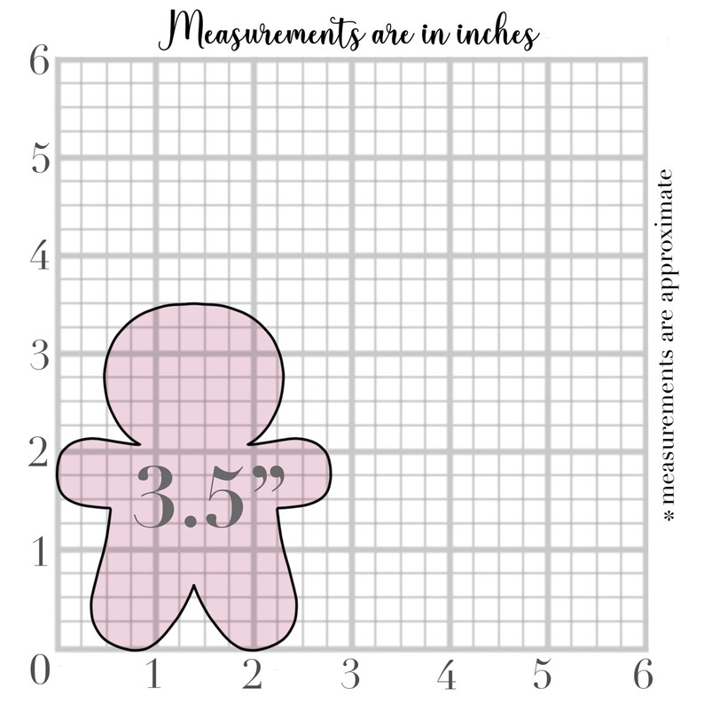 Gingerbread Man Cookie Cutter - Cookie Cutters by Nori - CN1283 - Etsy