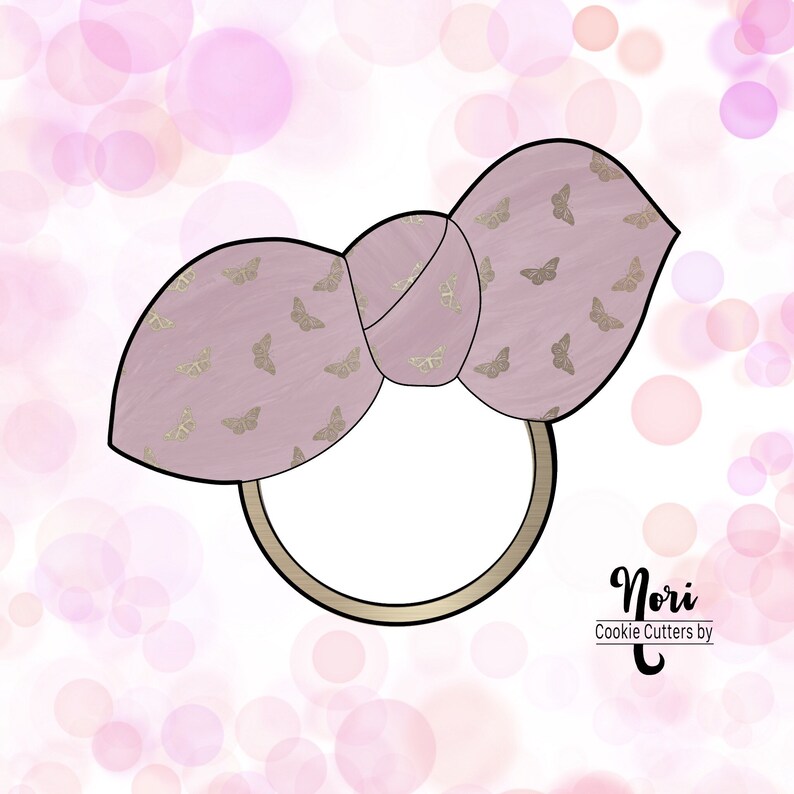 Boho Head Band Baby Rattle With Bow Knot Hair Tie Cookie - Etsy