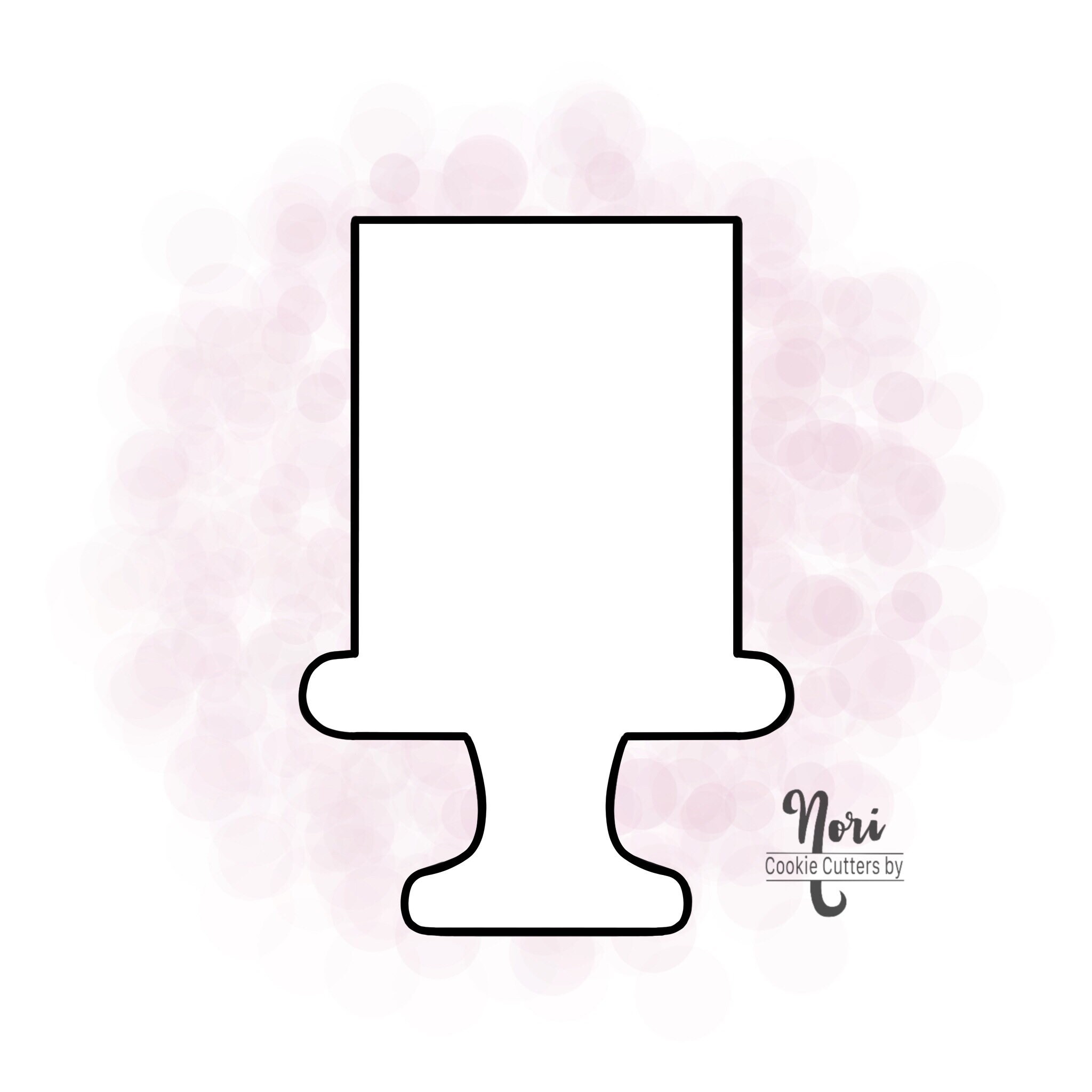 Cake on a Stand Birthday Cookie Cutter Cookie Cutters by - Etsy