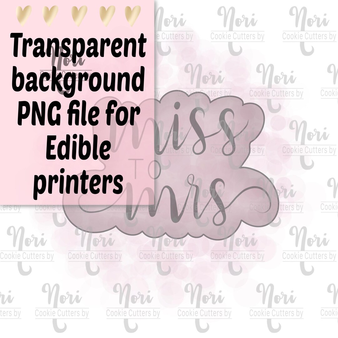 Printable PNG Transparent Background Image for Edible Printers for ...