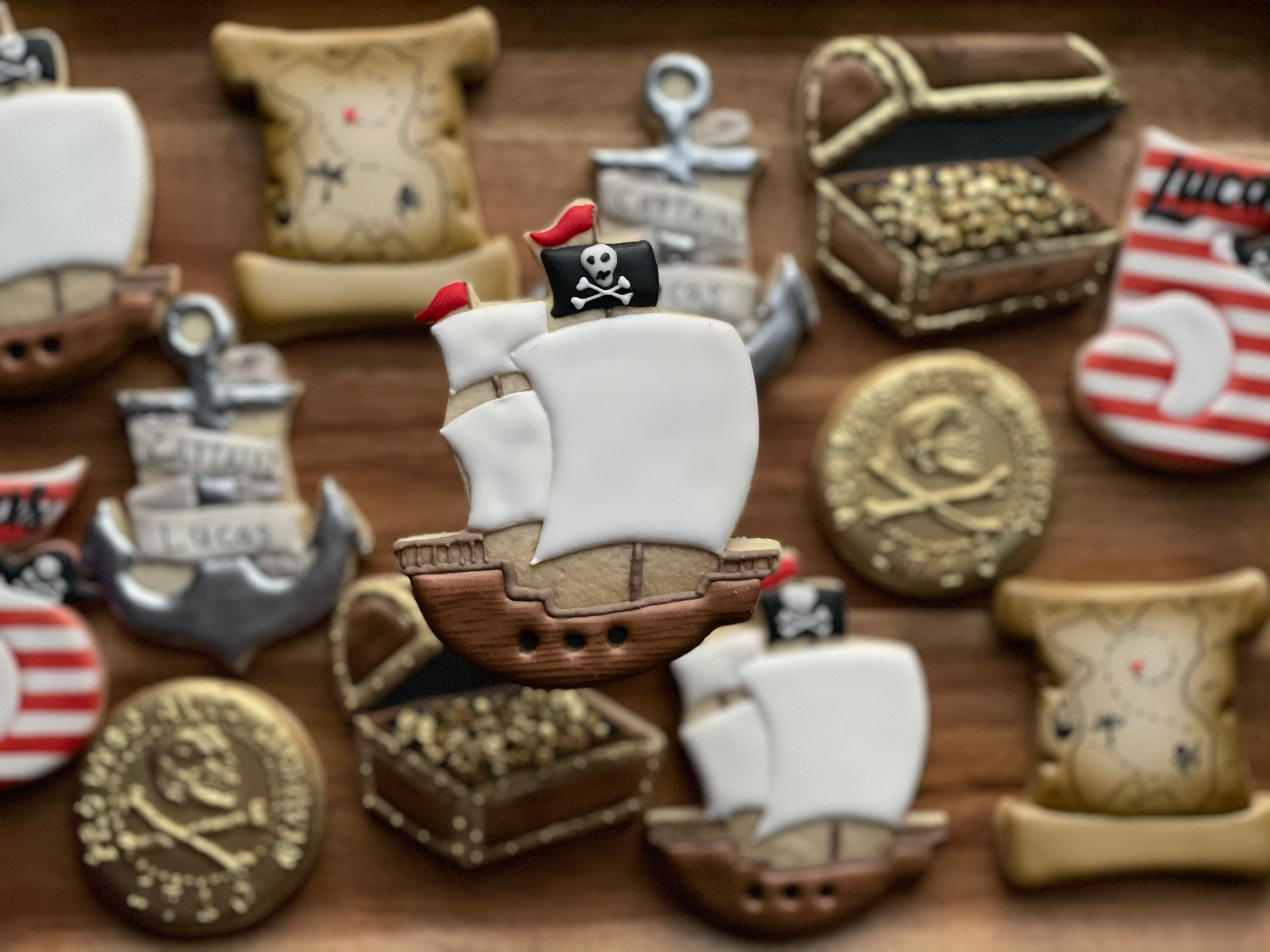 Pirate Ship Cookie Cutter Cookie Cutters by Nori CN0046 | Etsy