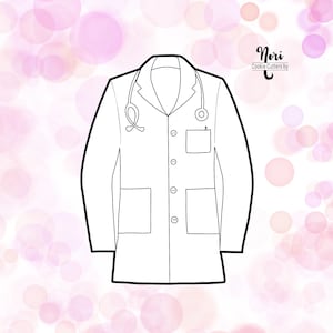 Lab Coat Cookie Cutter Cookie Cutters by Nori CN0554 - Etsy