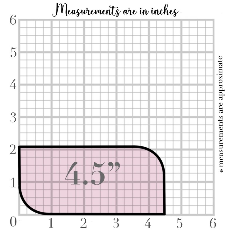 Harper Rectangle Plaque Cookie Cutter Cookie Cutters by Nori - Etsy