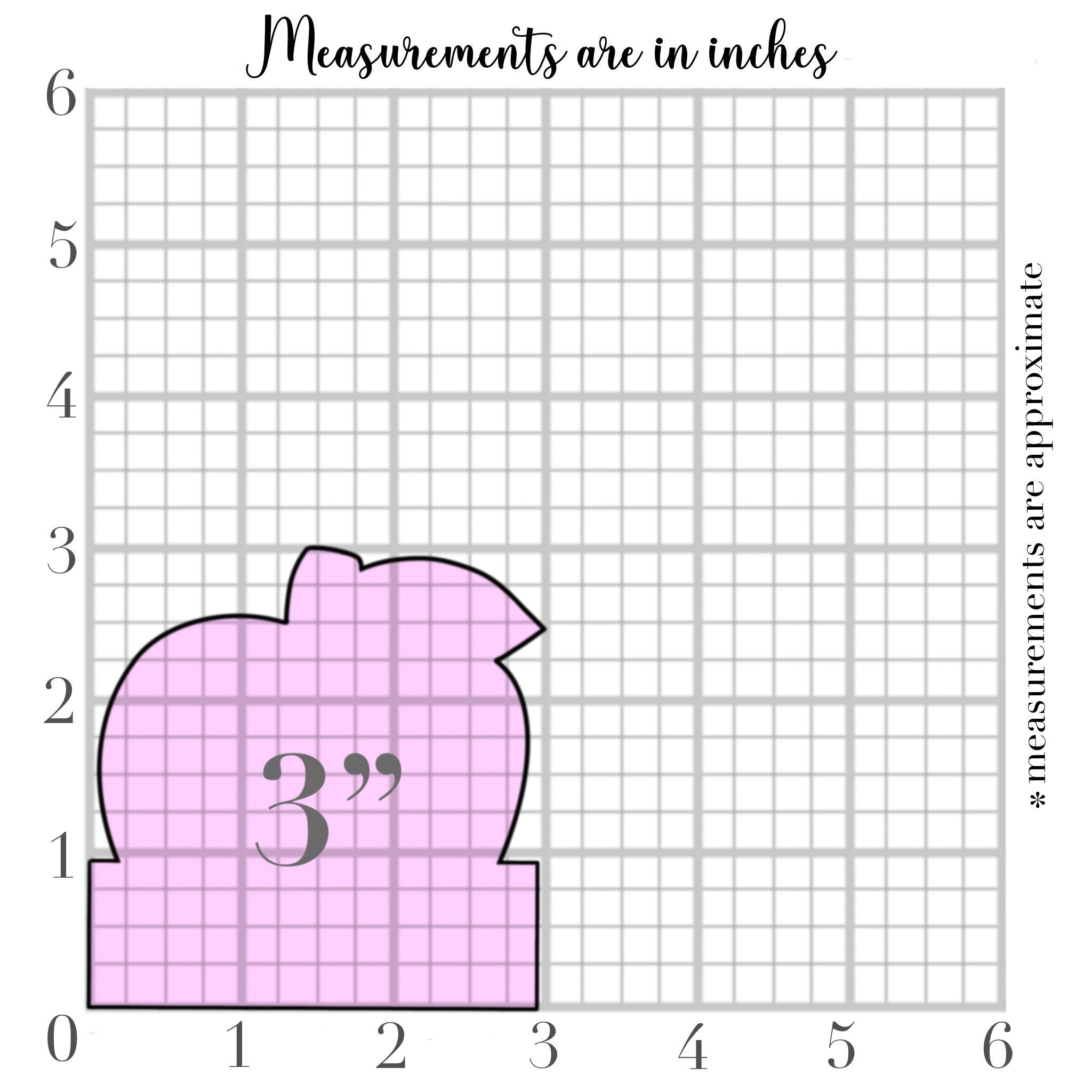 Back to School Apple With Ruler Cookie Cutter Cookie Cutters - Etsy