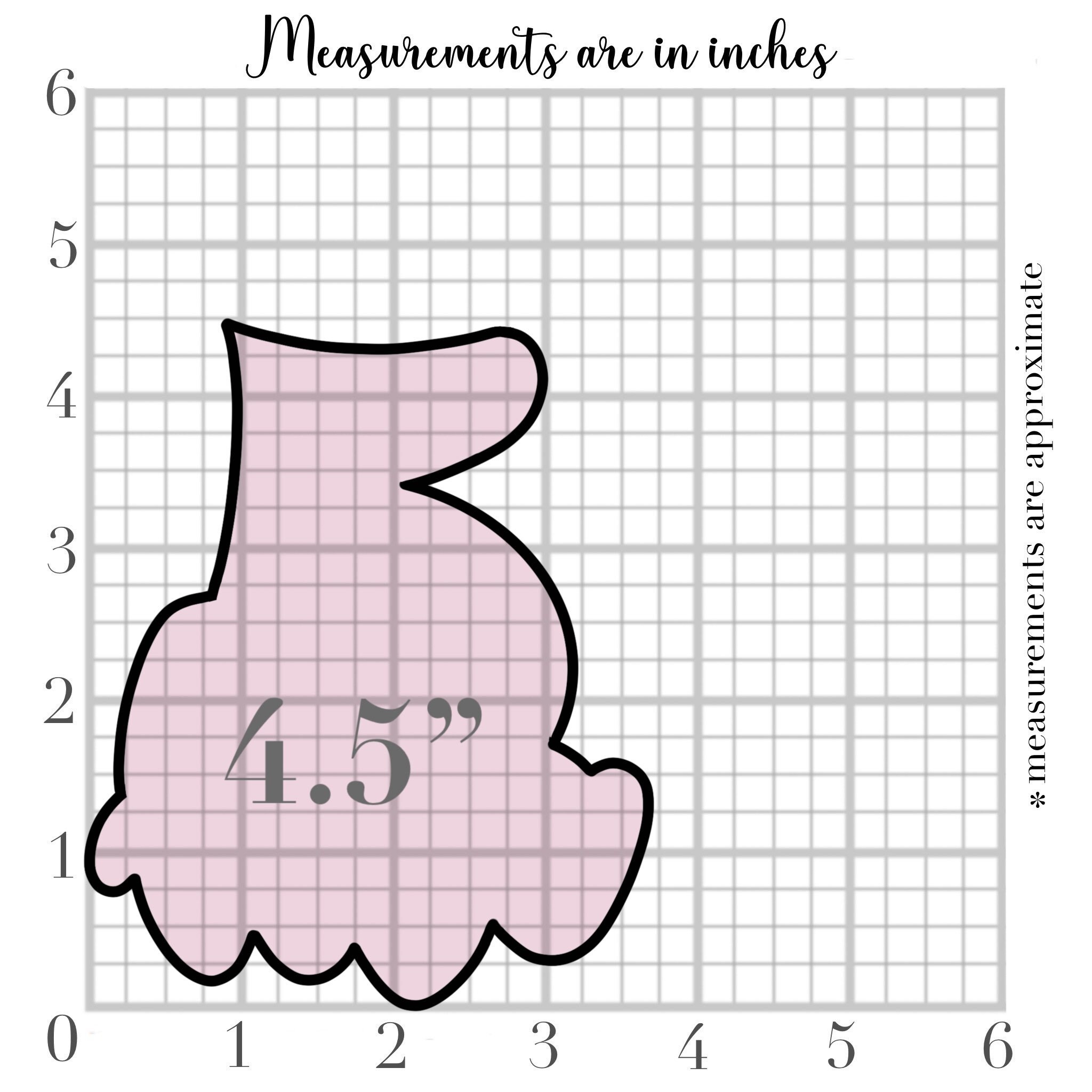 Number 5 Lettered Five Cookie Cutter Cookie Cutters by Nori - Etsy