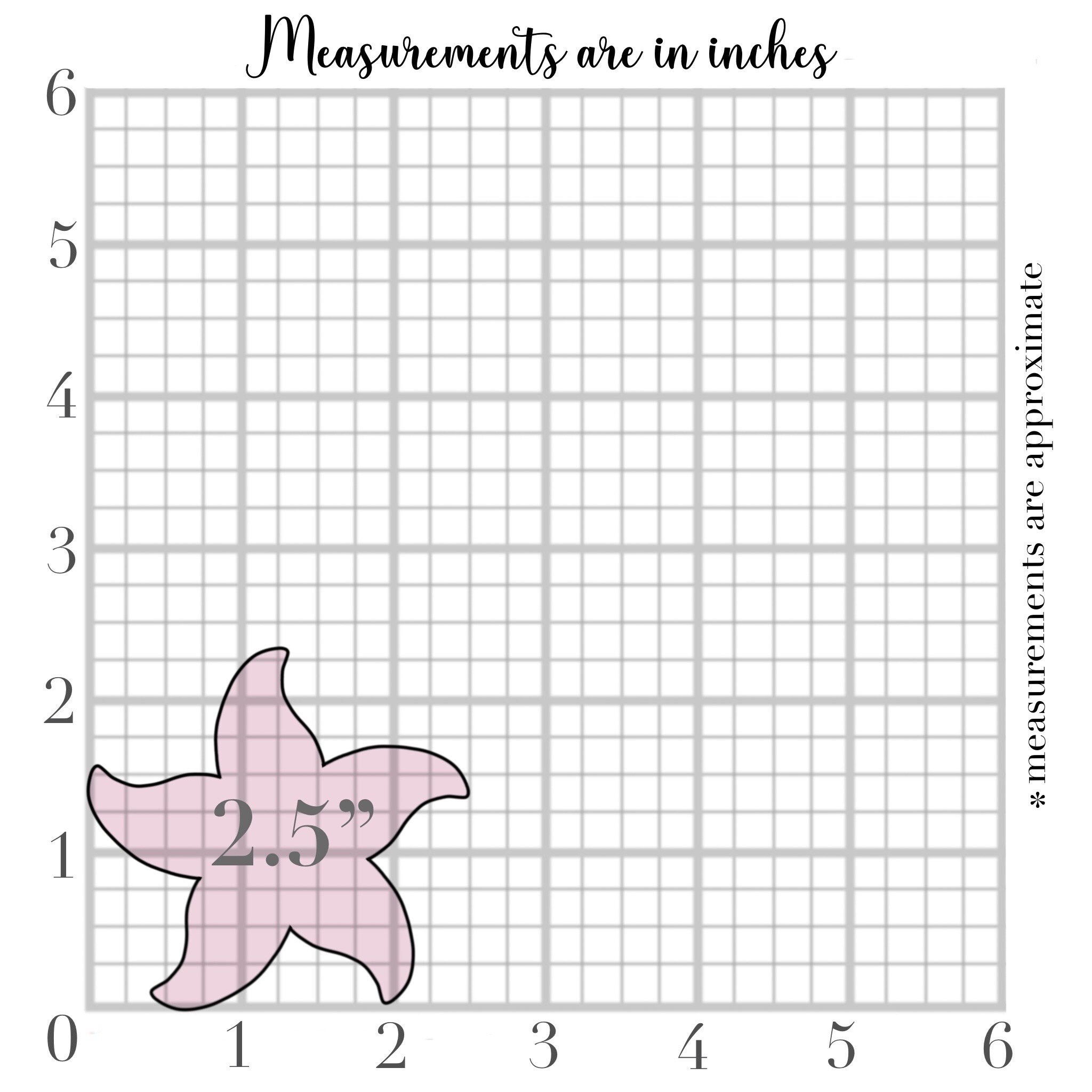 Starfish Sea Star Cookie Cutter and Optional Stencil - Cookie Cutters ...