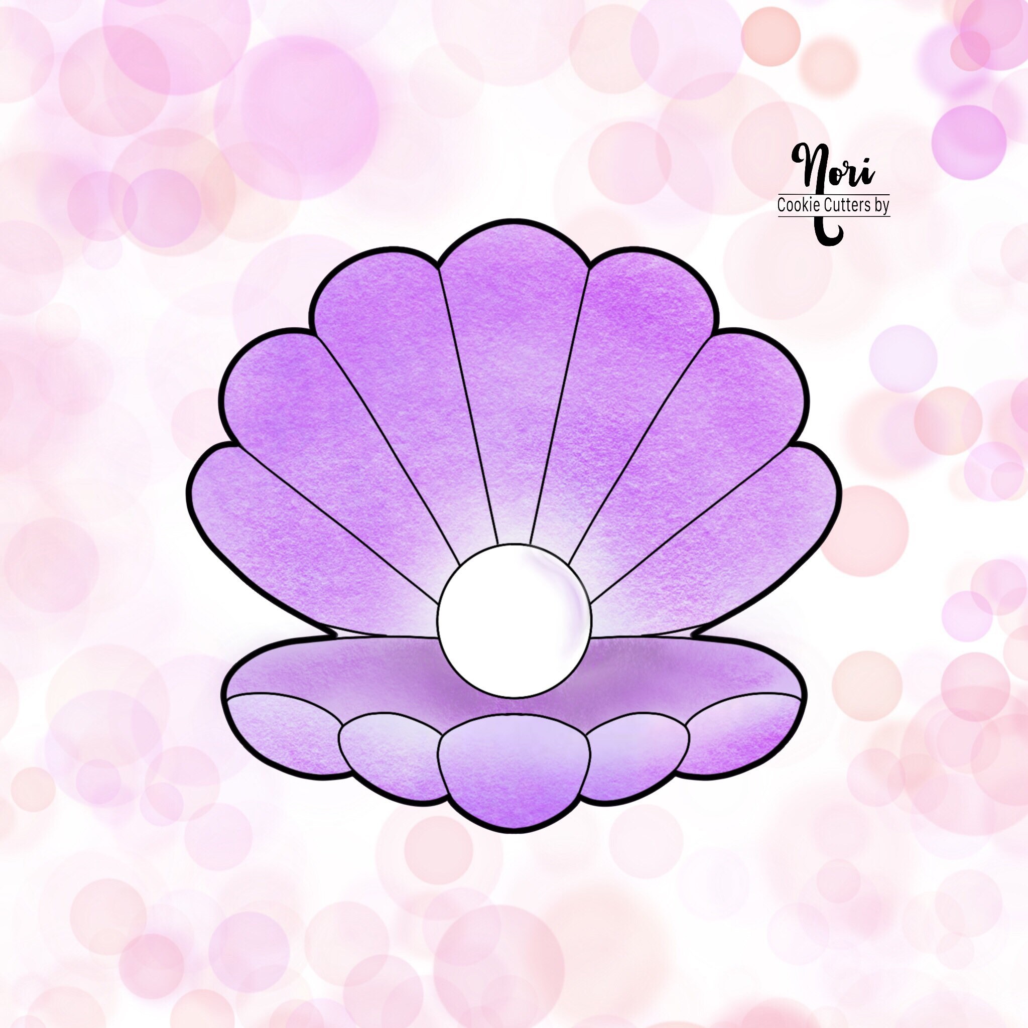 Open Sea Shell Cookie Cutter Cookie Cutters by Nori CN0549 - Etsy