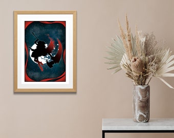 RWBY Ruby Rose Print - Etsy