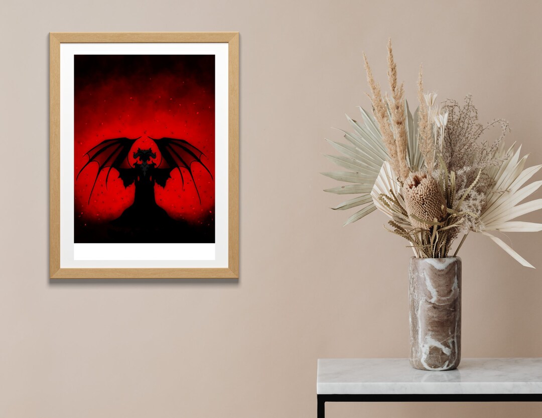 Diablo IV Art Print Lilith, Diablo, Game Art, A3, A4 - Etsy