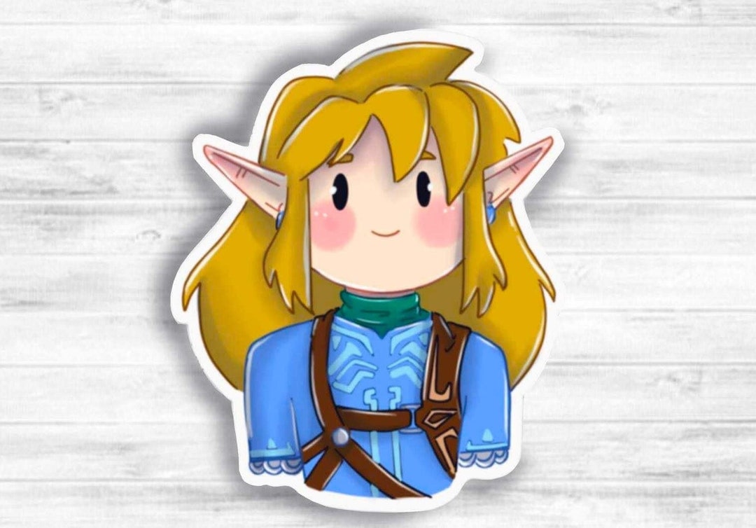 Breath of the Wild Link Inspired Sticker - Etsy