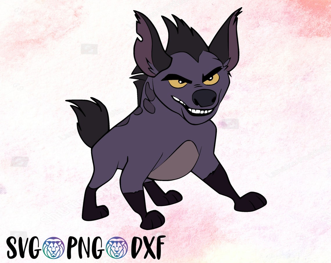Janja Hyena svg The Lion Guard svg Lion Guard svg Cricut | Etsy