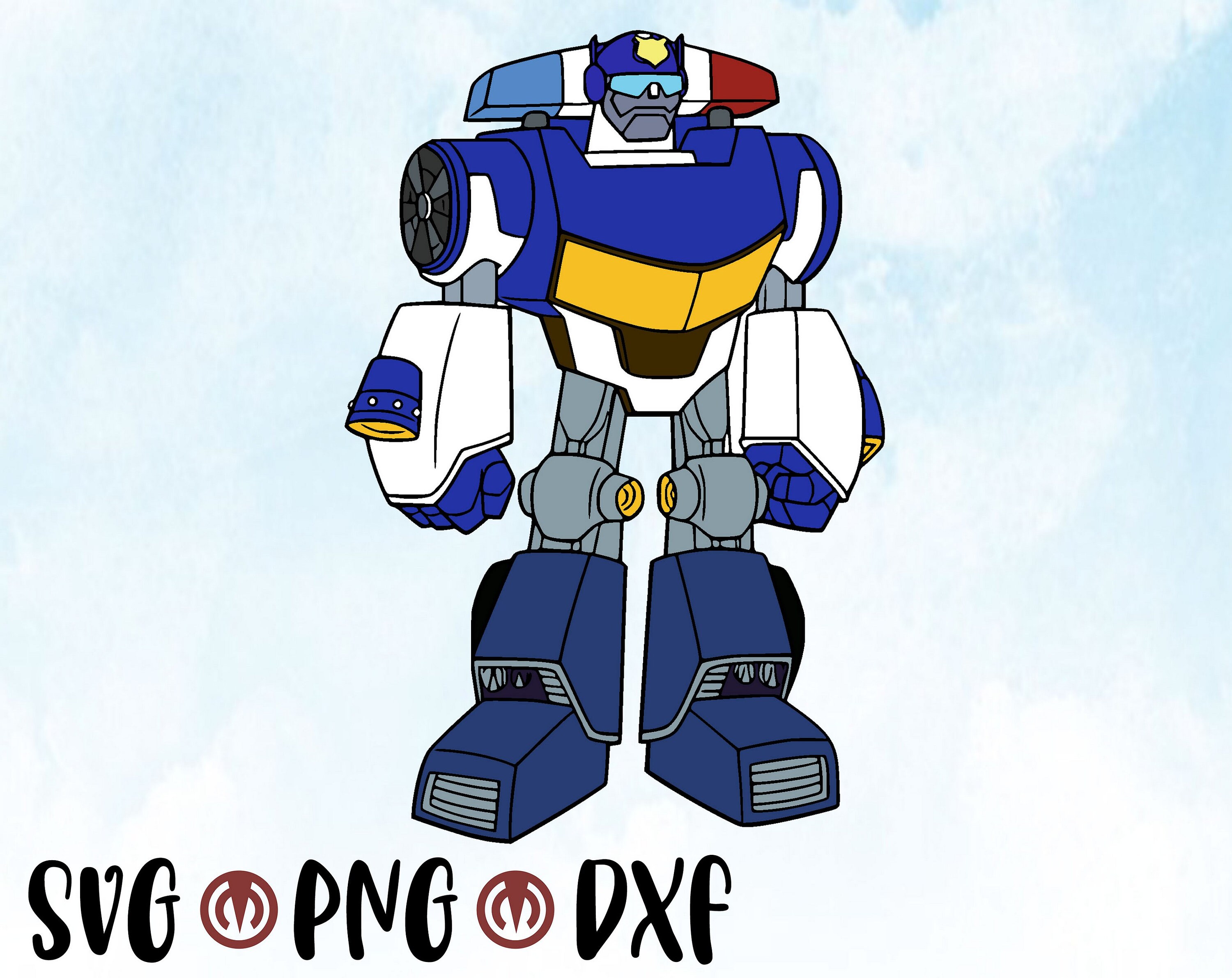 Rescue Bots Chase svg Rescue Bots svg CricutDegigns | Etsy