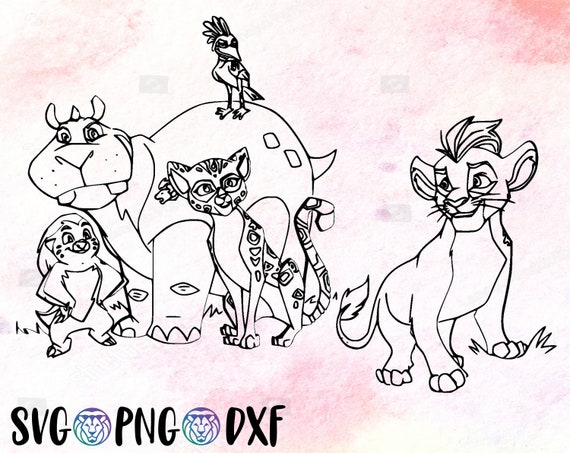 The Lion Guard svg Lion Guard svg Cricut Clipart | Etsy