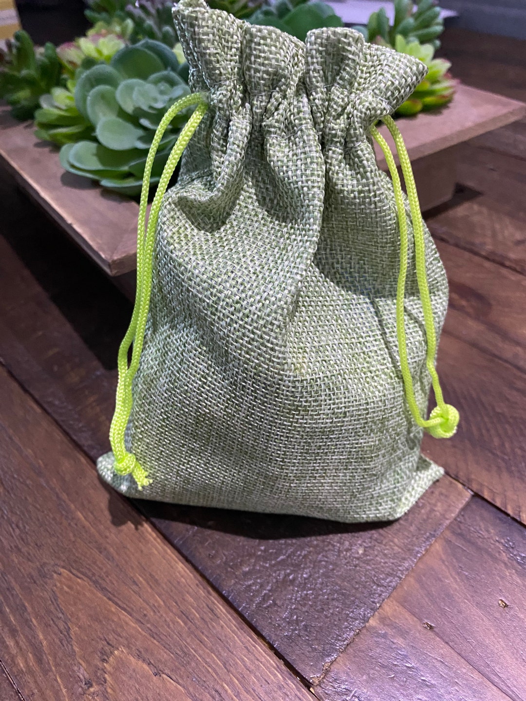 Hessian Pastel Green, Mint Green, Treat Bags X 2 Favour, Wedding, Party ...