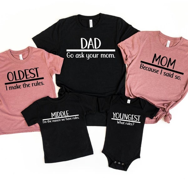 Matching Family Shirts - Etsy