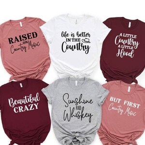 Country Music Themed, Nashville Shirt,western Country Music ...