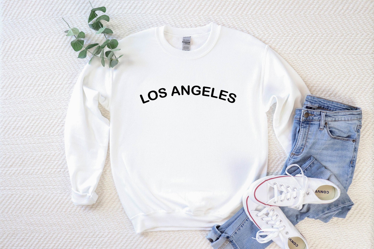 Los Angeles Sweatshirt Los Angeles Hoodie Los Angeles Gift | Etsy