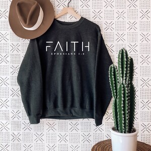 Faith Sweatshirt,faith Based Shirt,christian Sweatshirt,christian Gift ...