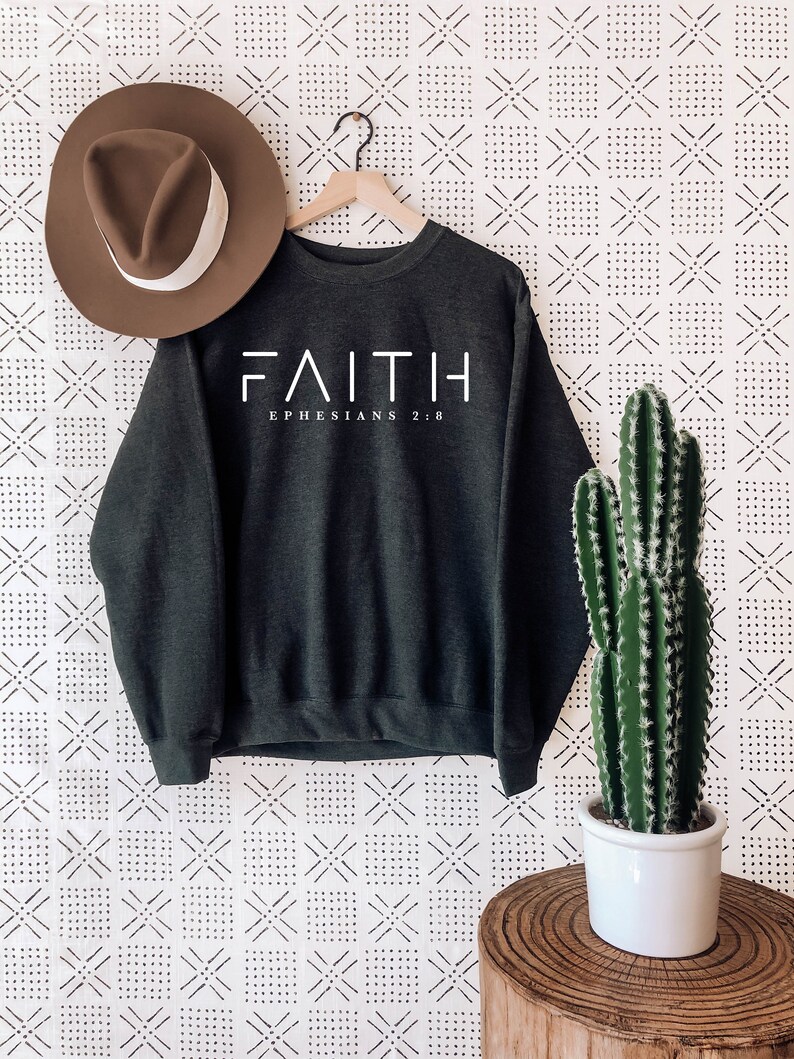 Faith Sweatshirtfaith Based Shirtchristian - Etsy