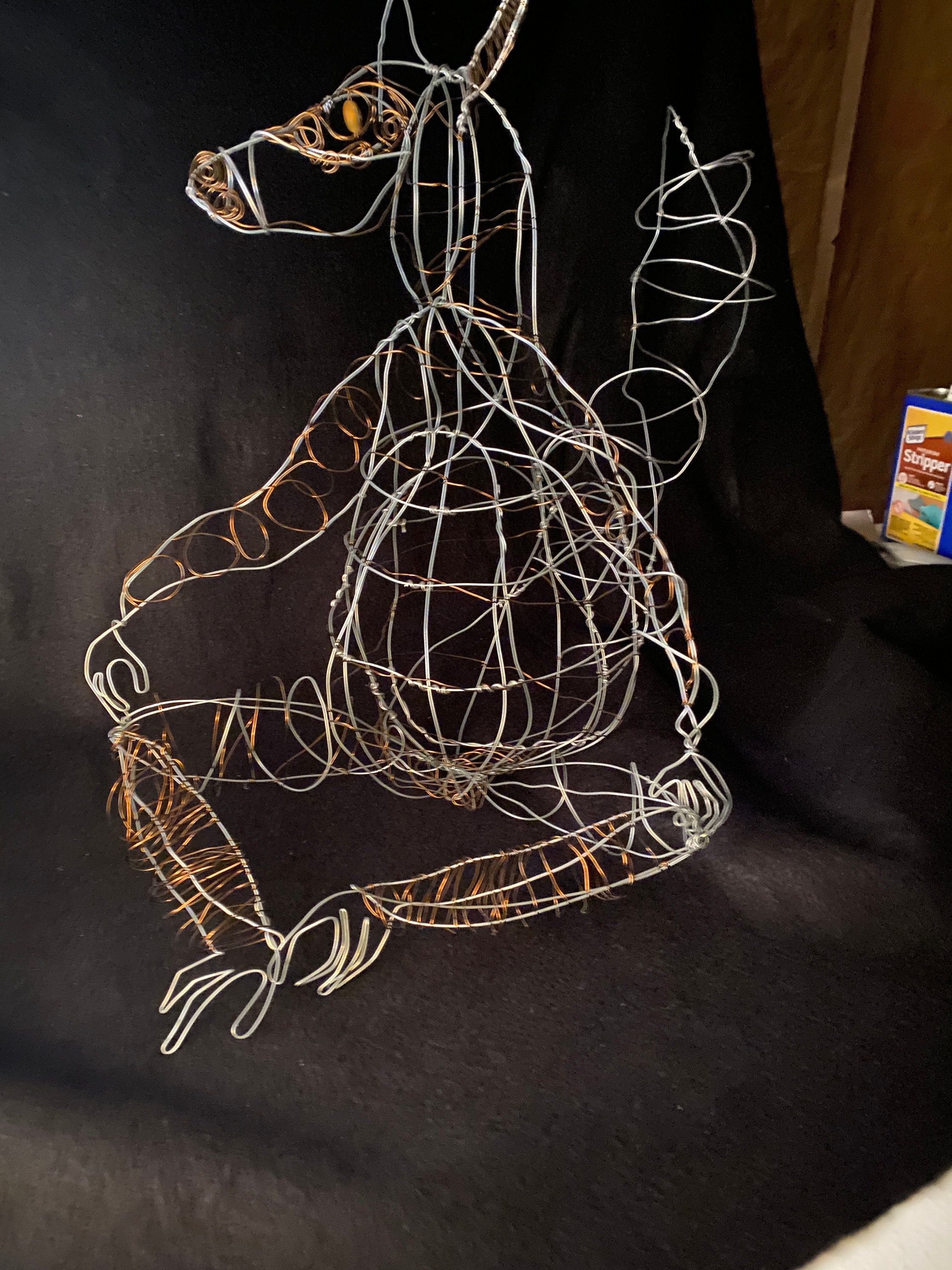 Larry the Lemur Wire Sculpture - Etsy