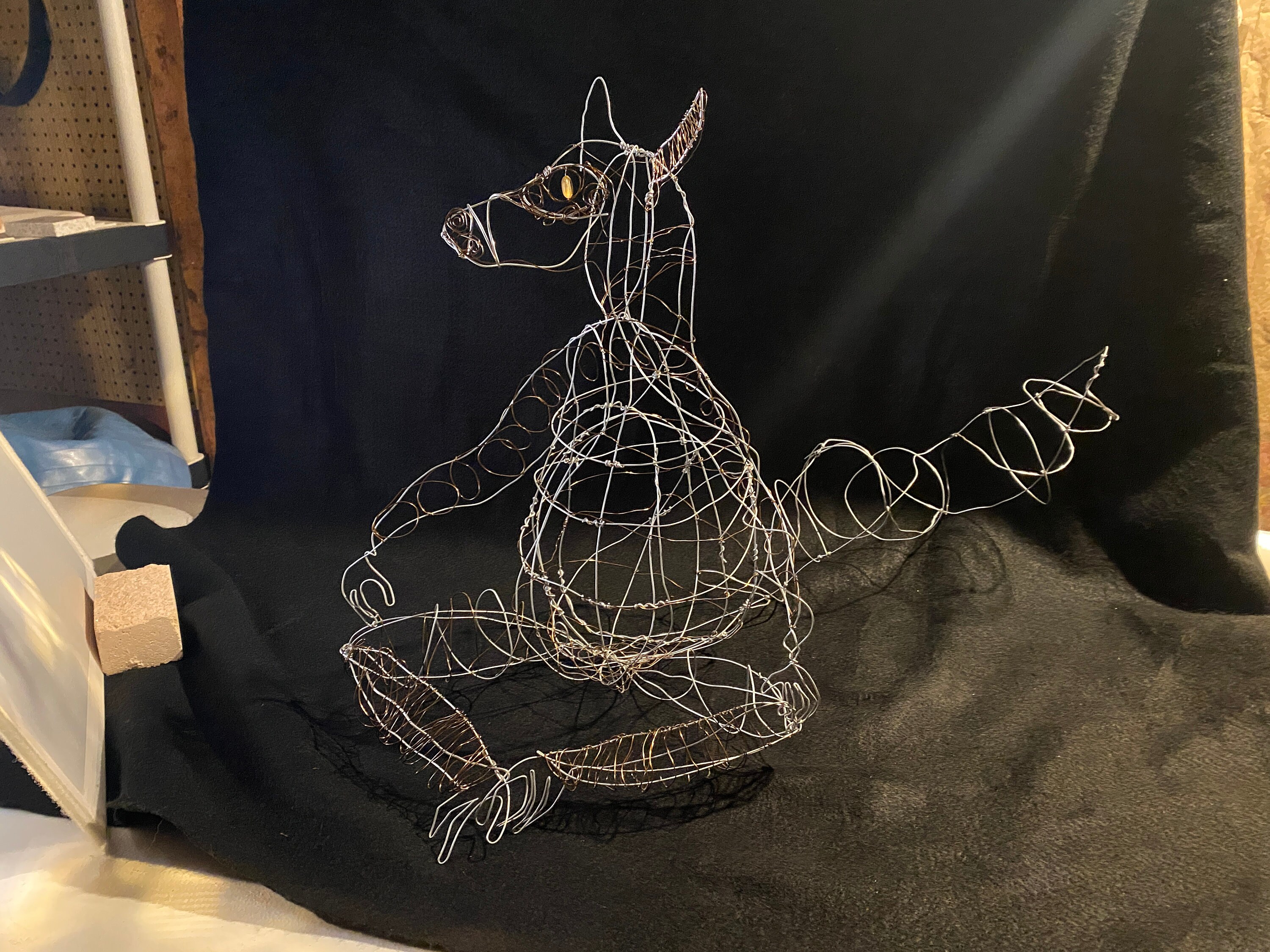 Larry the Lemur Wire Sculpture - Etsy