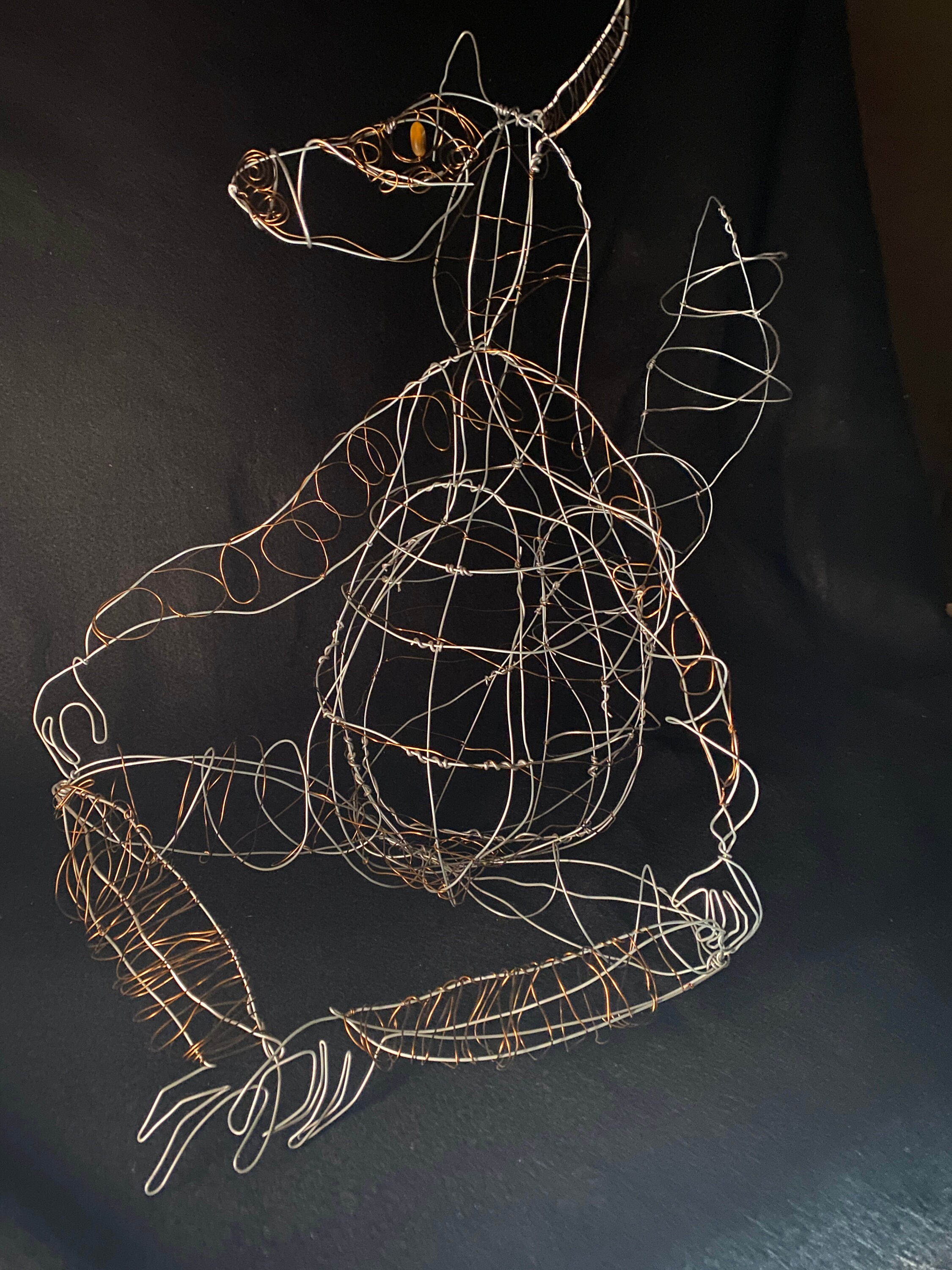 Larry the Lemur Wire Sculpture - Etsy
