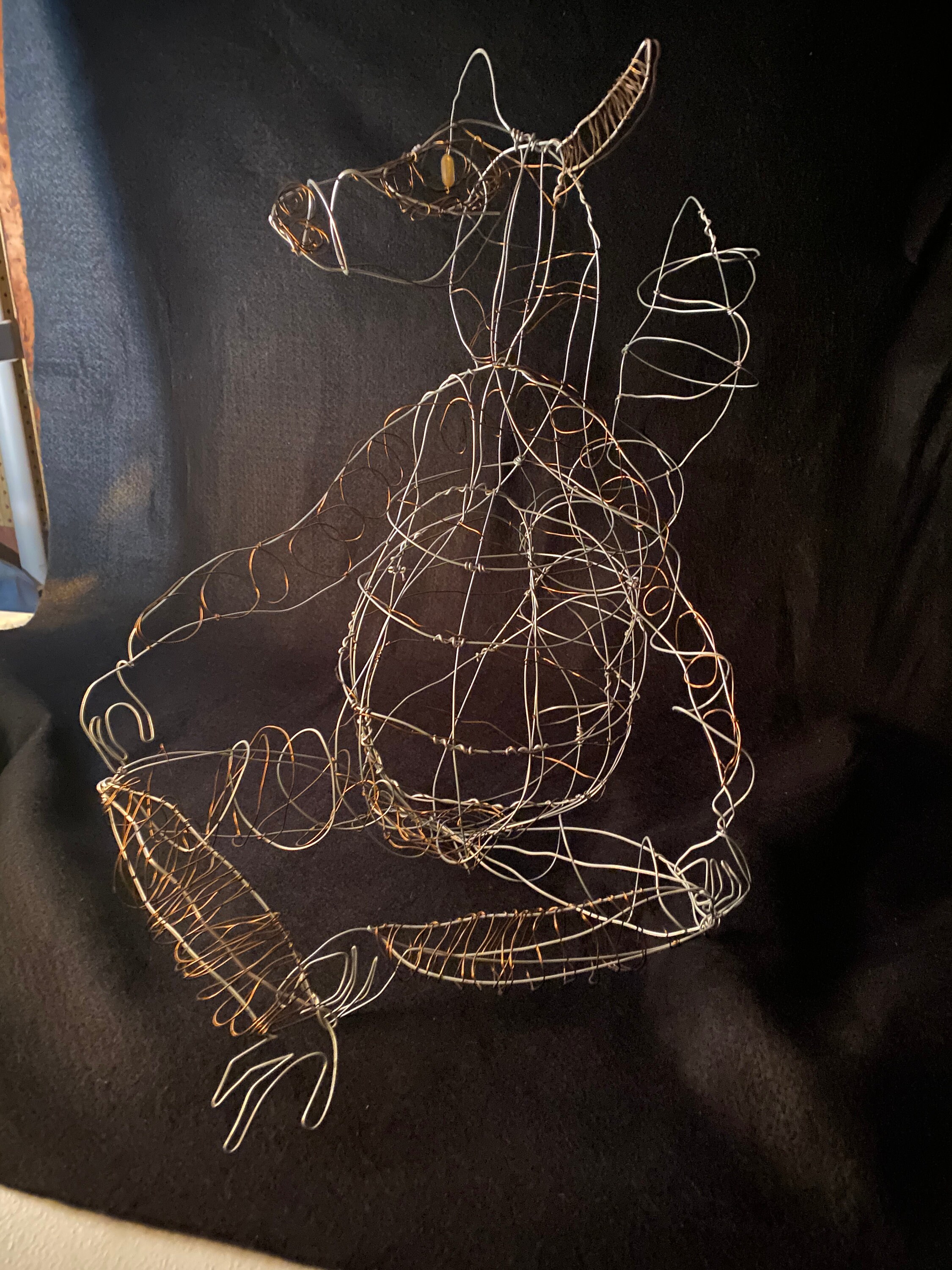 Larry the Lemur Wire Sculpture - Etsy