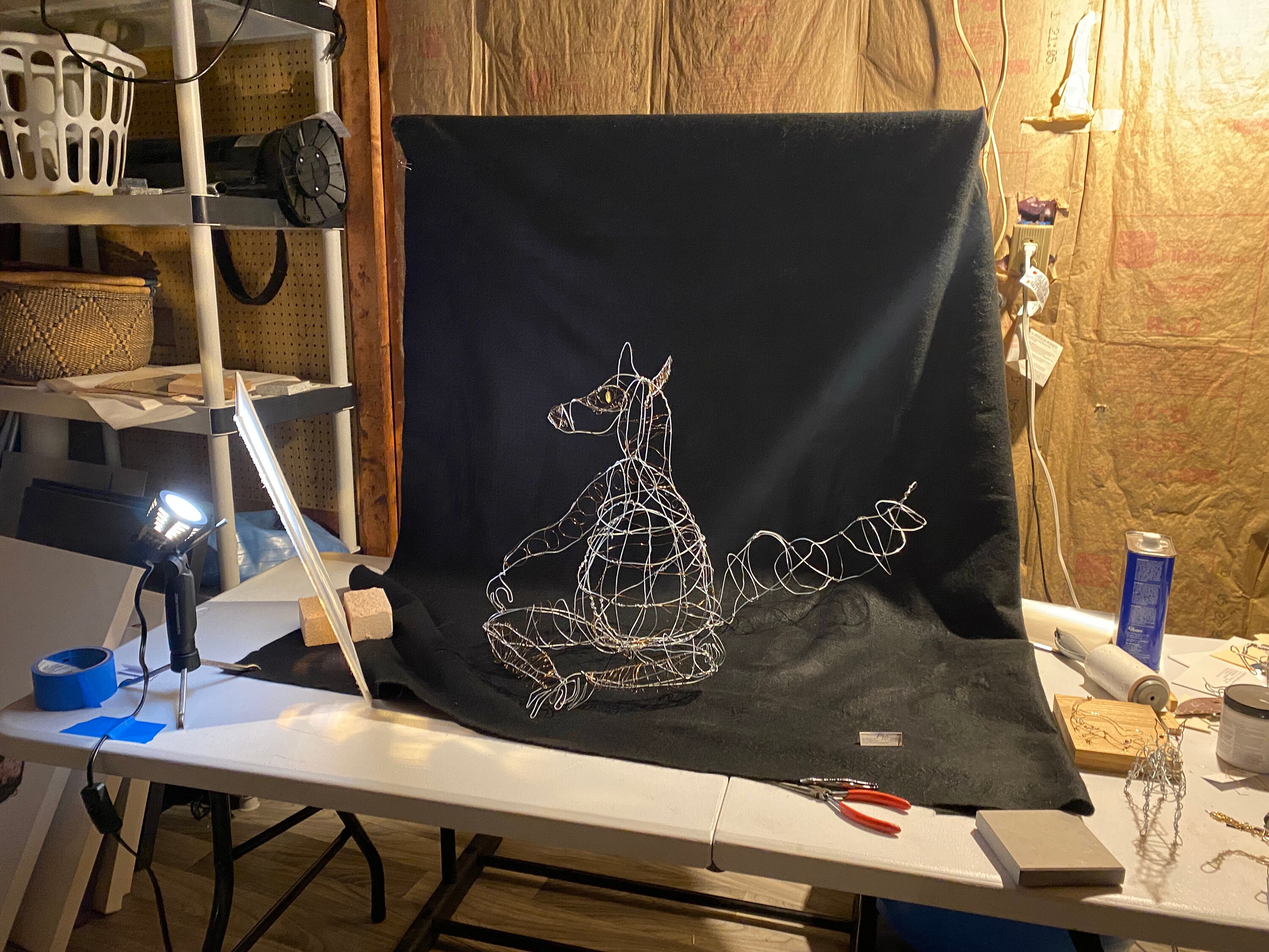 Larry the Lemur Wire Sculpture - Etsy