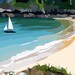 Beautiful Barafundle Bay Travel Wall Art Poster Print (south West Wales ...