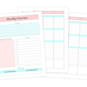 The Messy Momma Mom Planner Printable | Meal Planning | Task Planning ...