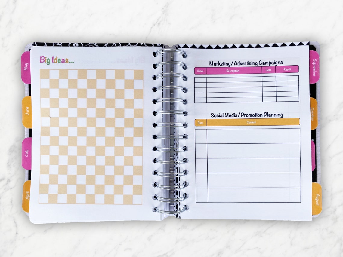 The Busy Boss Business Planner - Etsy