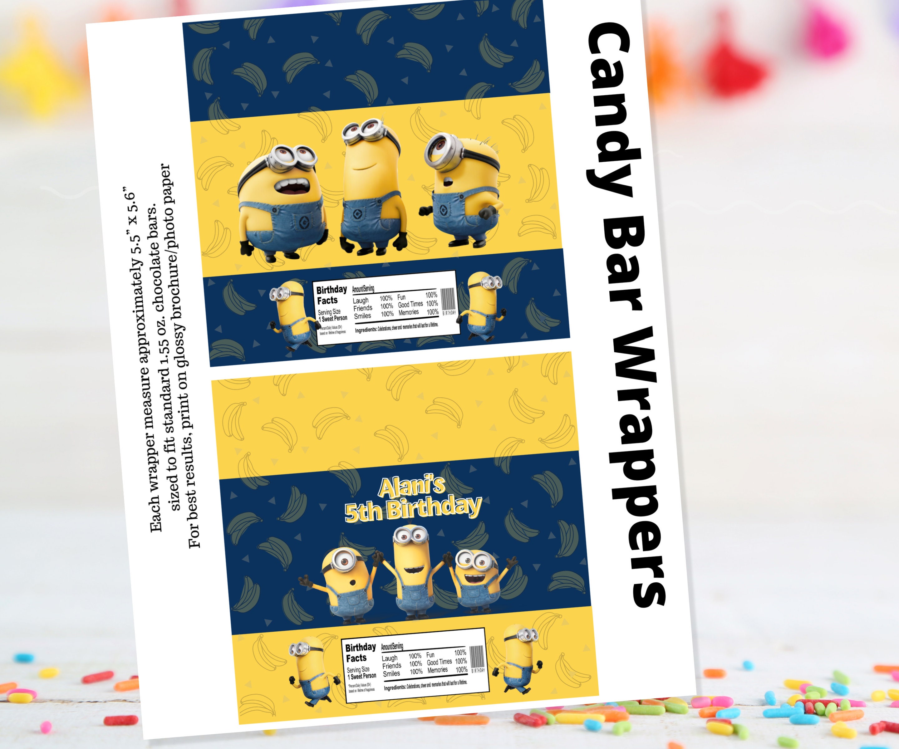 Minions Party Bundle Minions Capri sun Minions Labels Minions | Etsy