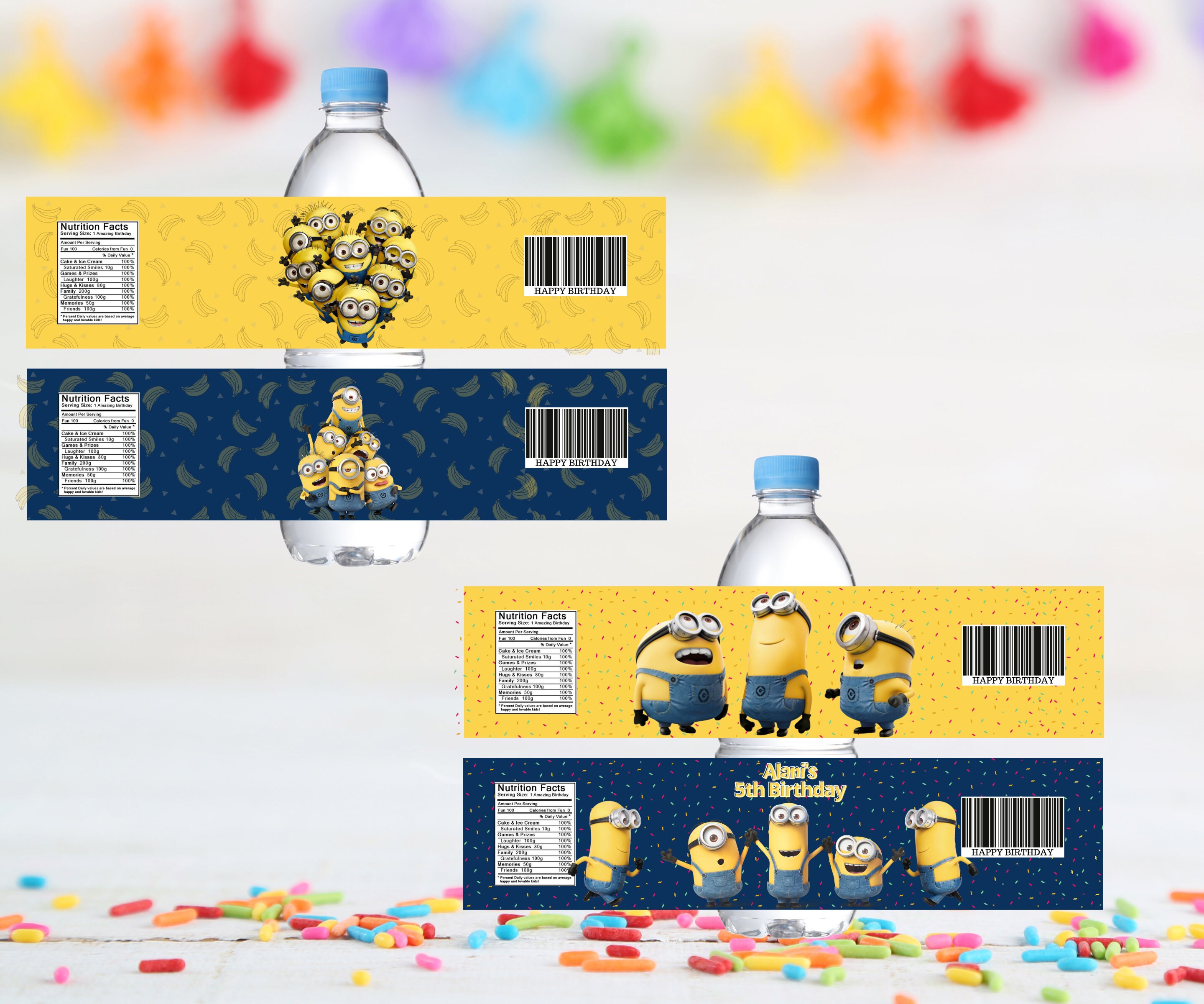 Minions Party Bundle Minions Capri sun Minions Labels Minions | Etsy