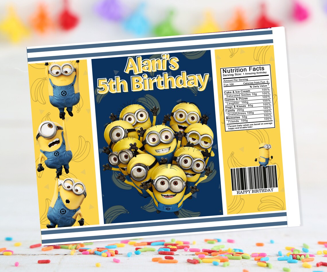 Minions Party Bundle Minions Capri sun Minions Labels Minions | Etsy