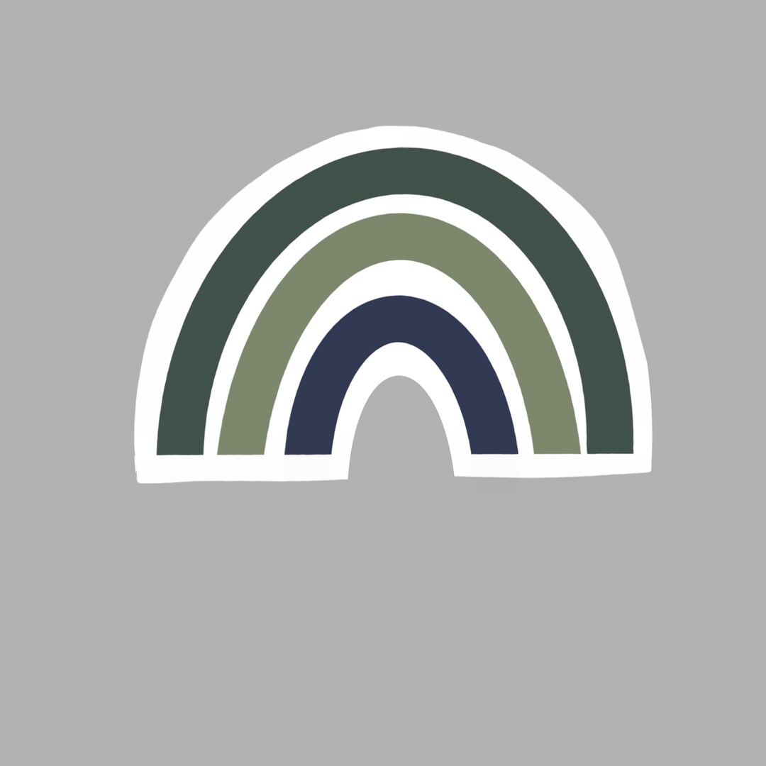 MU RAINBOW STICKER/ Sticker for Water Bottles, Laptops - Etsy