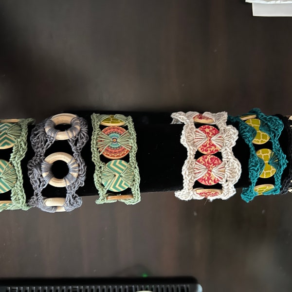 Button Bracelet - Etsy