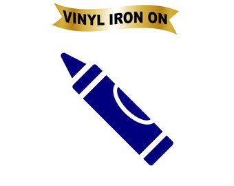 Crayon Iron On - Etsy