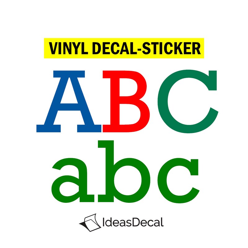 Vinyl Letters - Etsy