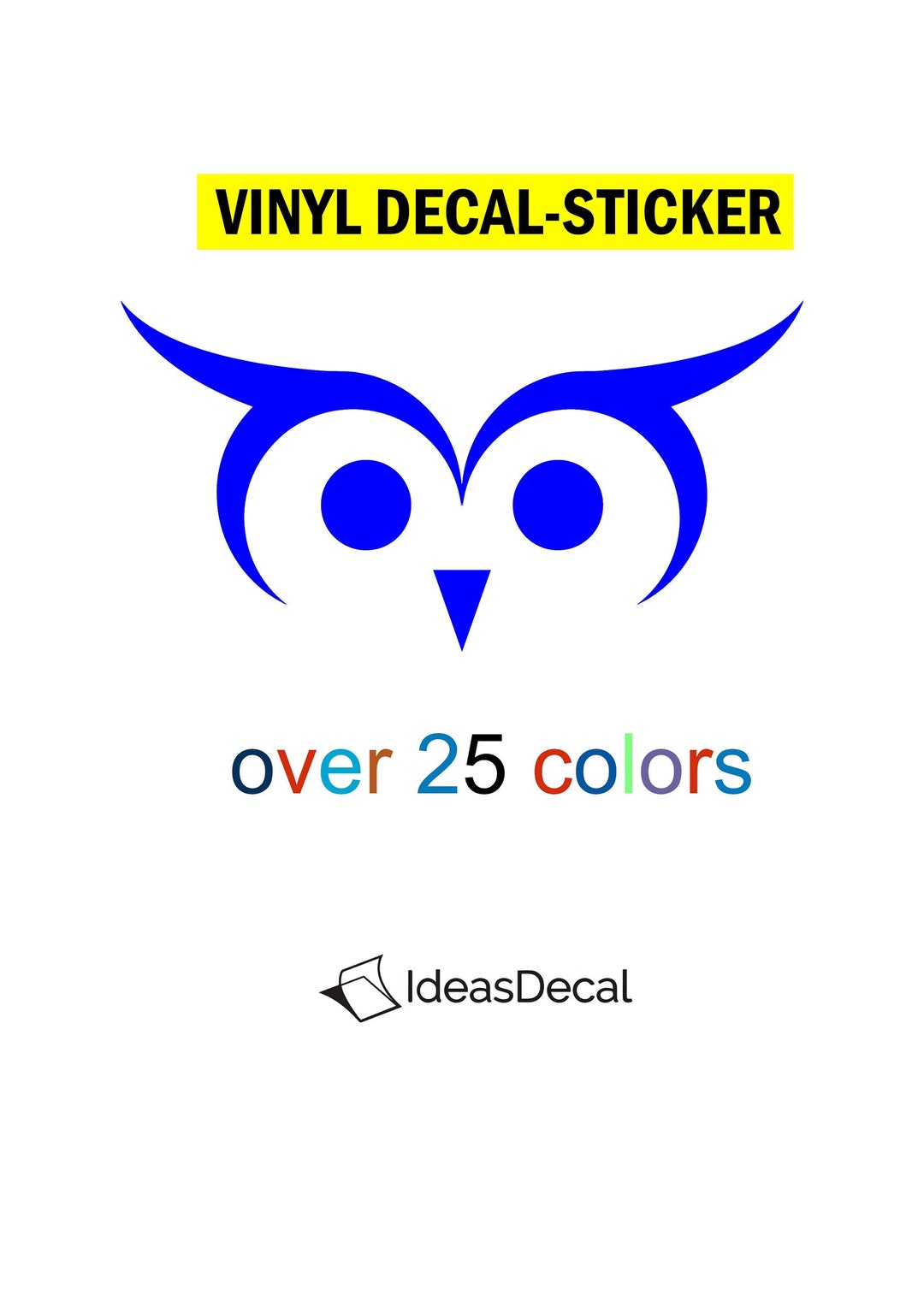 Owl Vinyl Decal Sticker - Owl House - Snowy Owl - Etsy