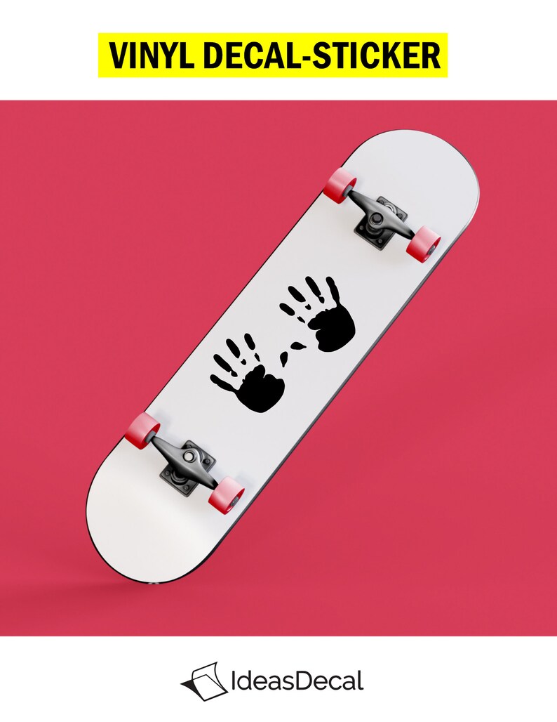 Handprints Vinyl Decal Sticker Baby Hands sales in Pairs - Etsy