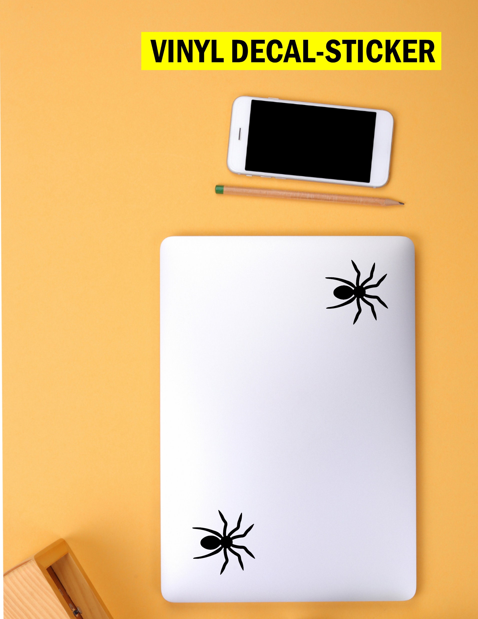 Spider Vinyl Decal Sticker Animal Life - Etsy