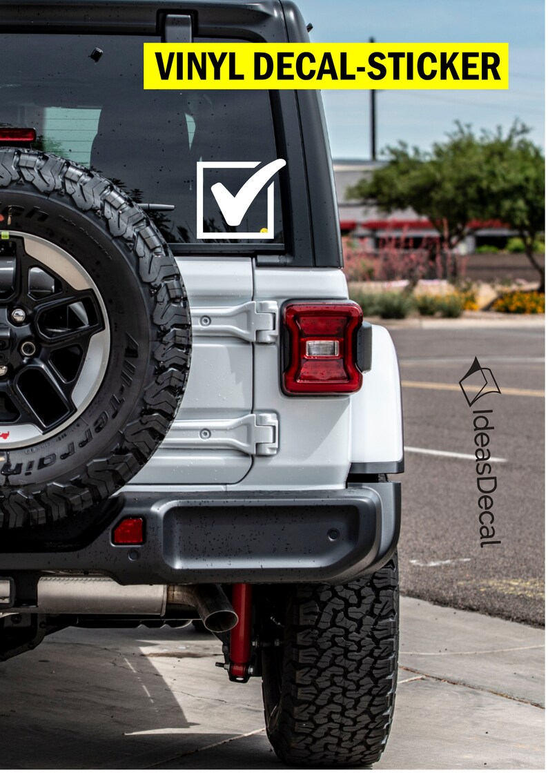 Check Mark Vinyl Decals Sticker Approved Correct - Etsy