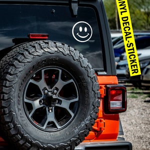 Happy Face Vinyl Decal Sticker Smiley Symbol Emoticons Emojis - Etsy