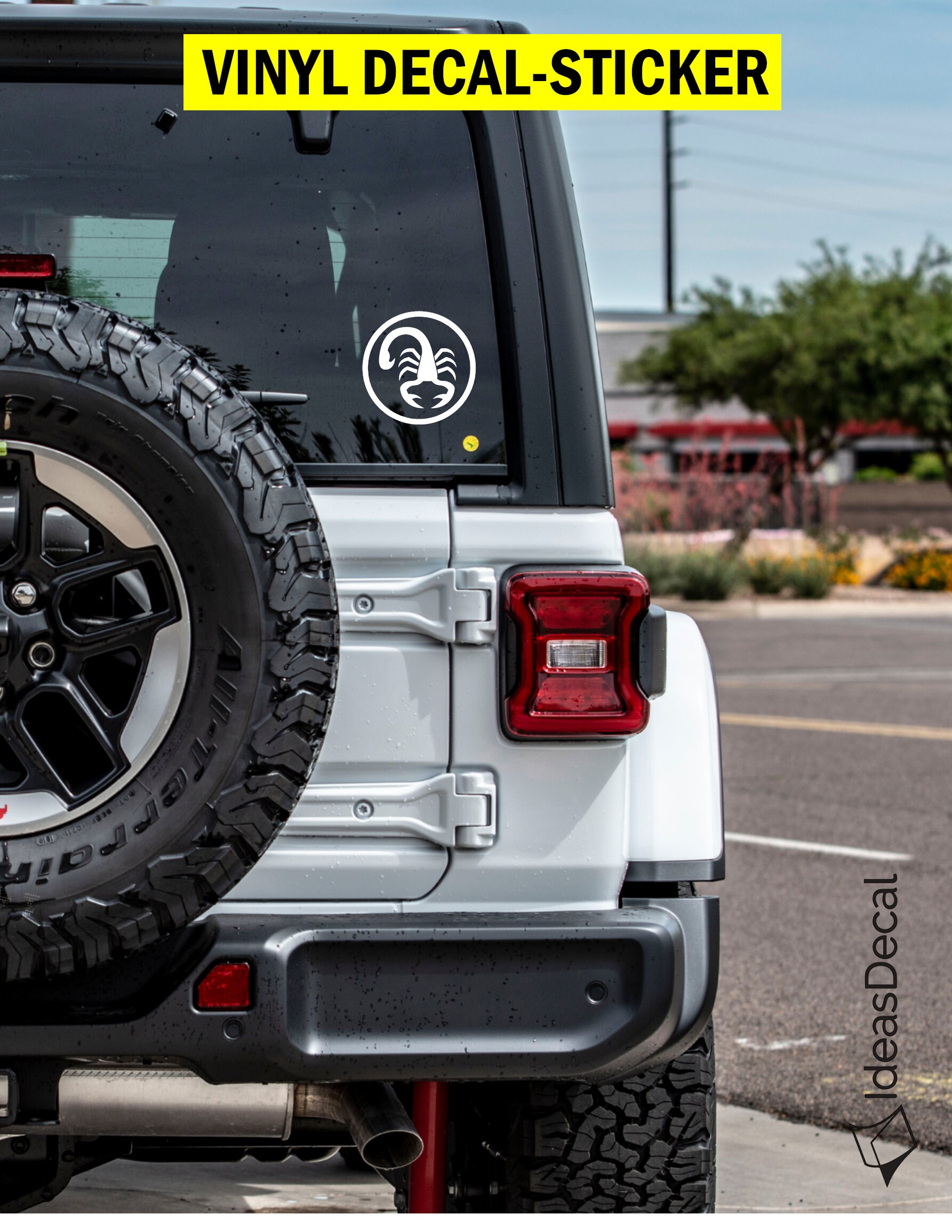 Scorpio Vinyl Decal Sticker Zodiac Signs - Etsy