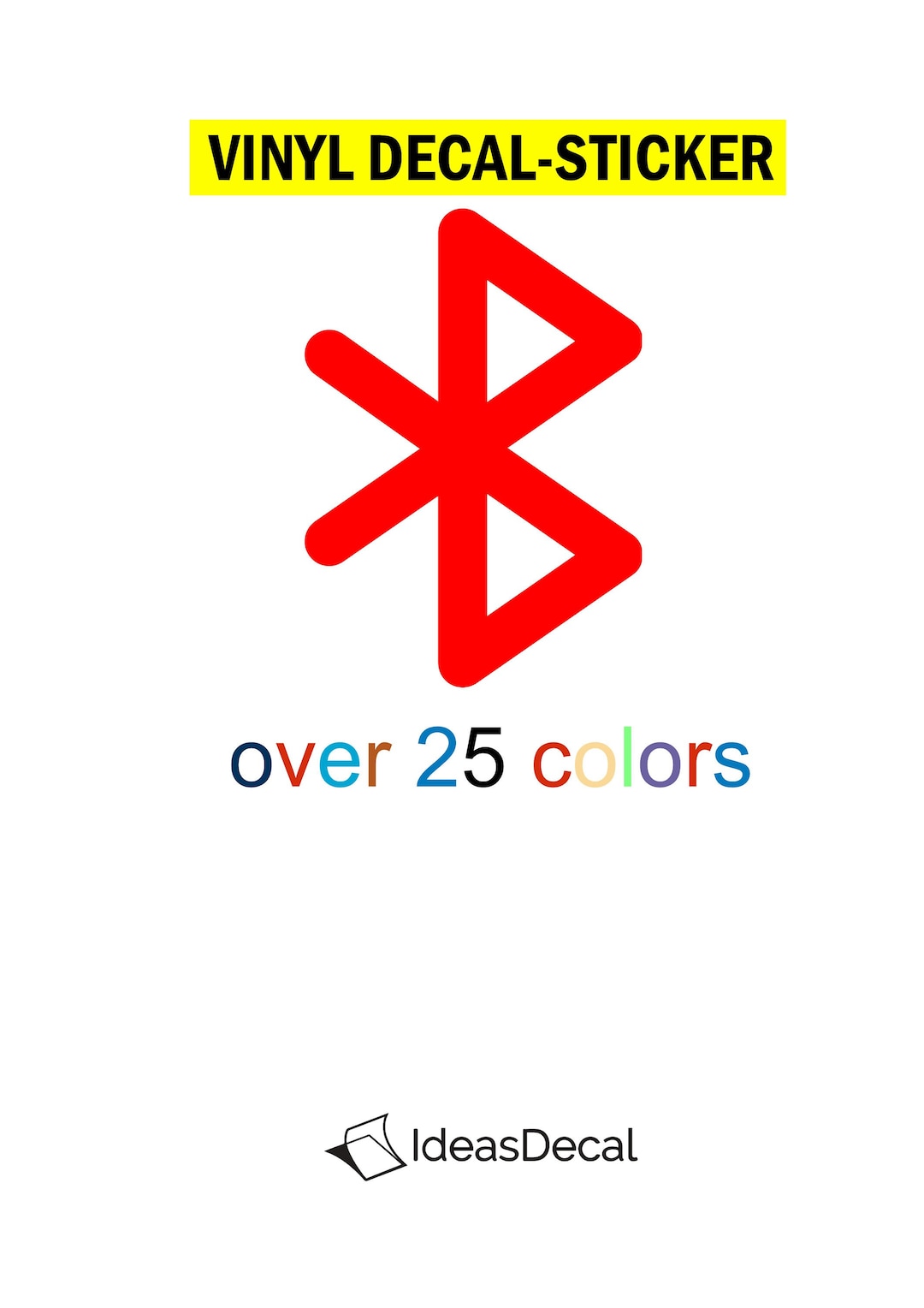 Bluetooth Vinyl Decal Sticker Communication Sign - Etsy