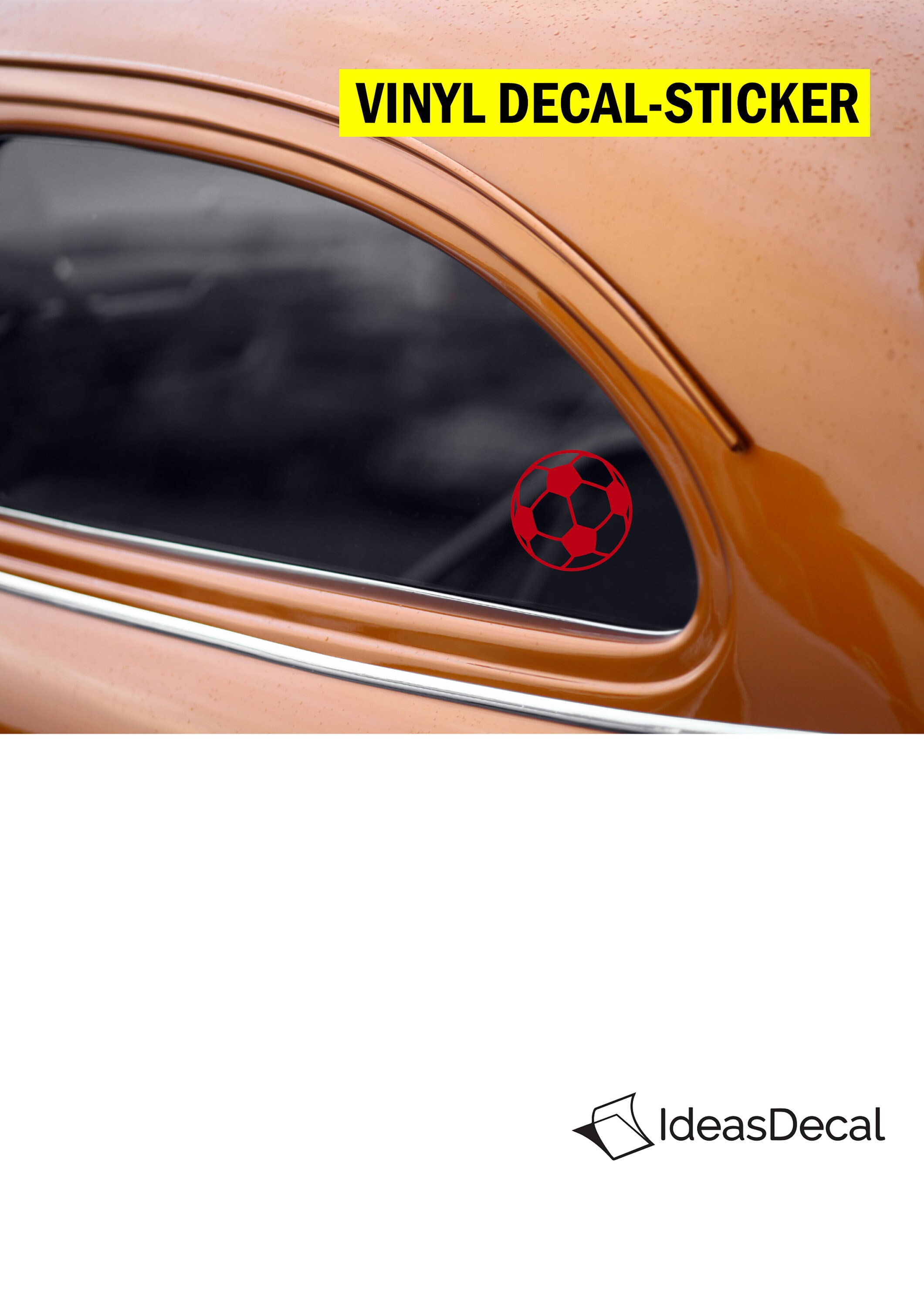 Soccer Ball Vinyl Decal Sticker Sport Life - Etsy