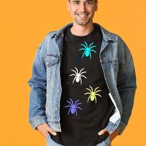 Spider Iron on Heat Transfer Vinyl Halloween Costume Ideas - Etsy