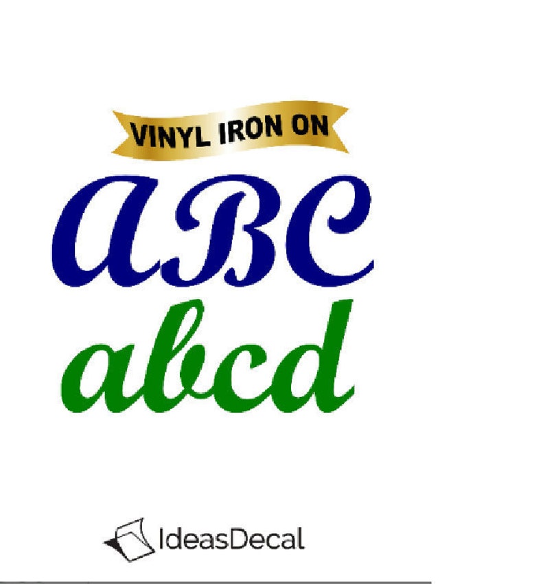 Iron on Names Letters Numbers Custom Text Heat Transfer - Etsy