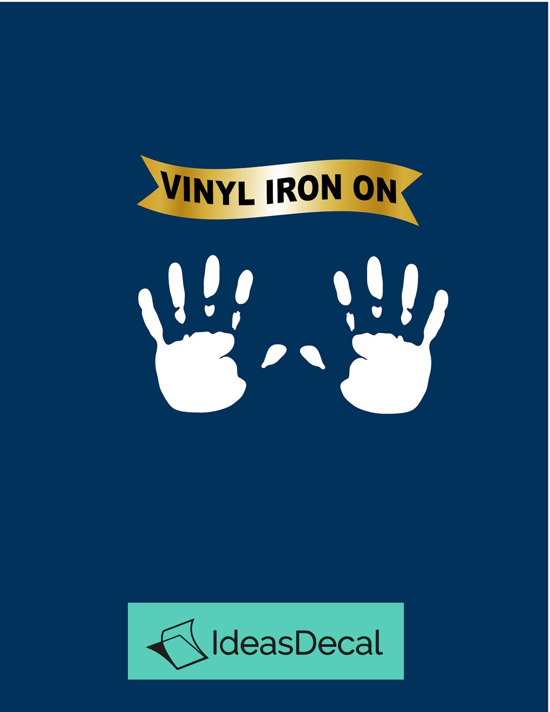 Baby Handprints Iron on Heat Transfer Vinyl. (per Pair) - Baby Life - Etsy